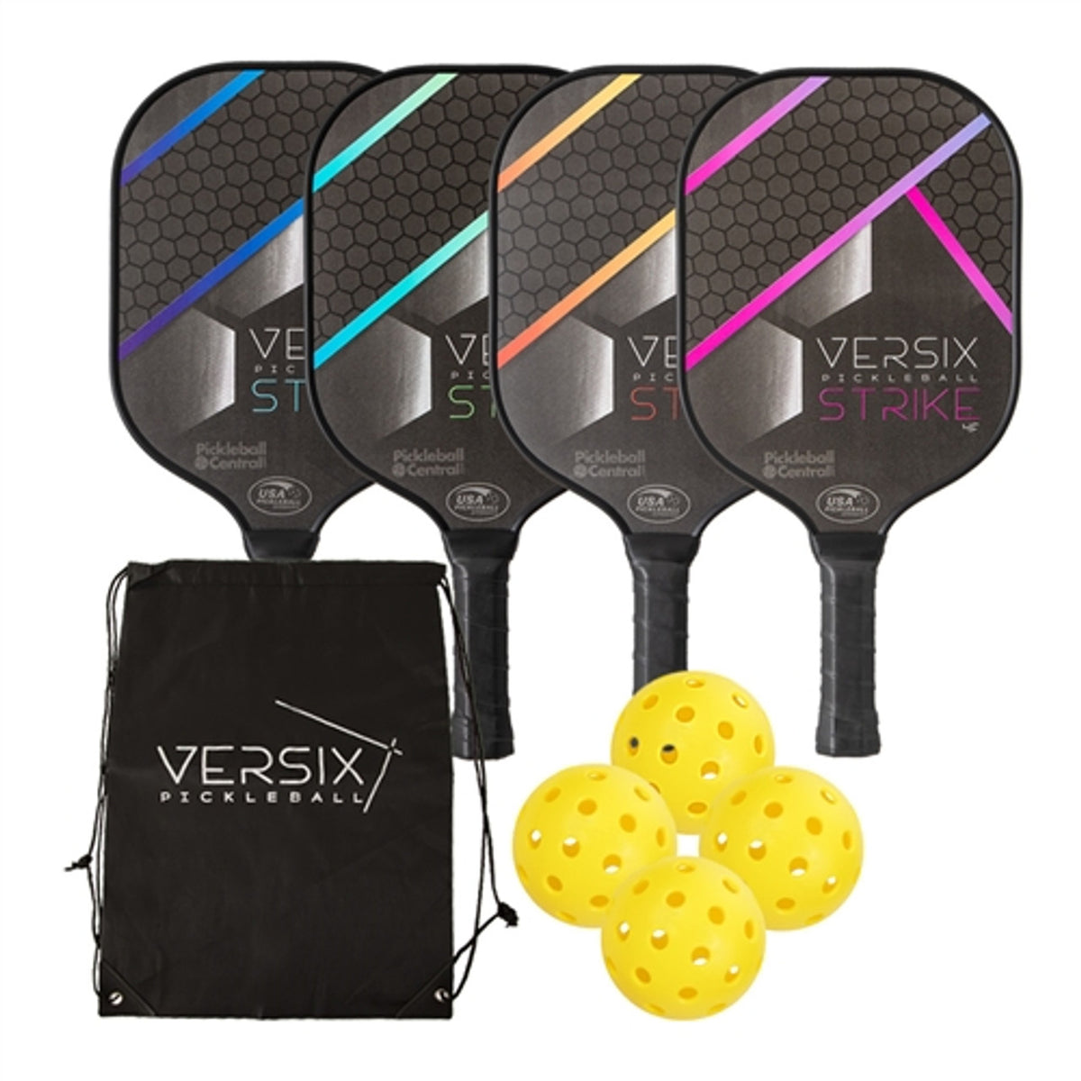 VERSIX® Strike 4F Composite 4-Paddle Bundle — FROGSHOP
