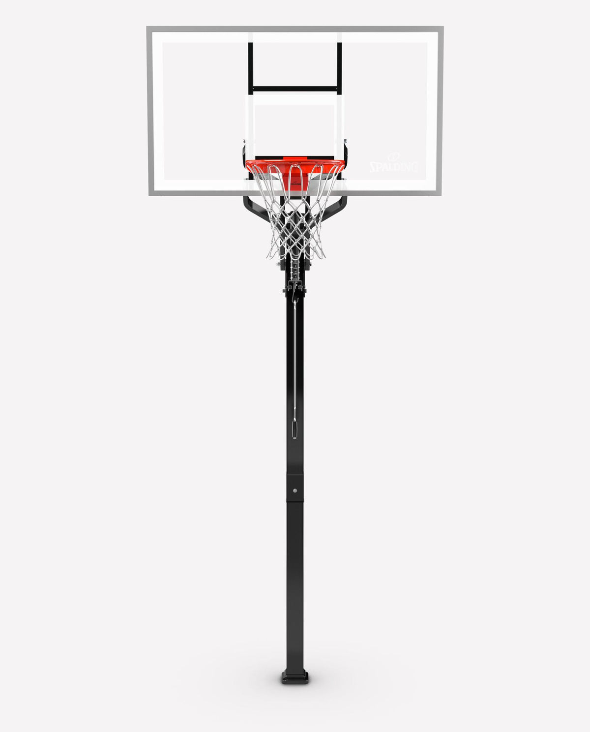 U-TURN IN-GROUND BASKETBALL HOOP, 60” (Glass) — FROGSHOP